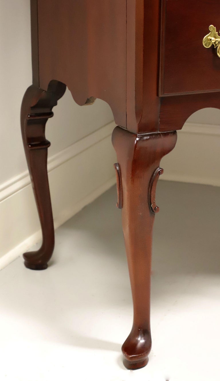 LINK-TAYLOR Solid Heirloom Mahogany Queen Anne Style Highboy Chest at ...