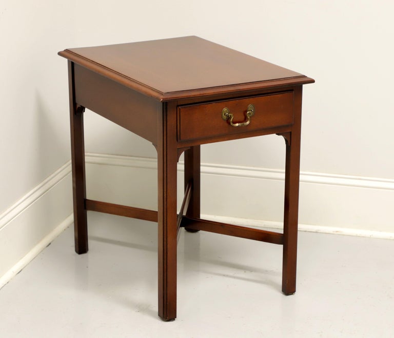 LINK-TAYLOR Solid Mahogany Traditional Style End Side Table For Sale at ...