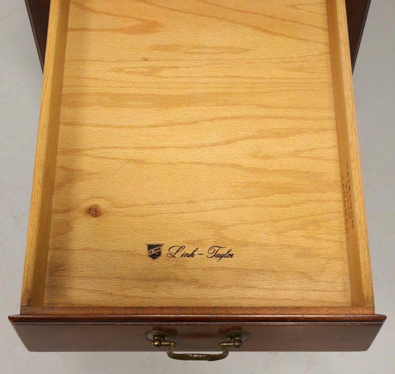 LINK TAYLOR Solid Mahogany Traditional Style End Side Table For Sale at ...