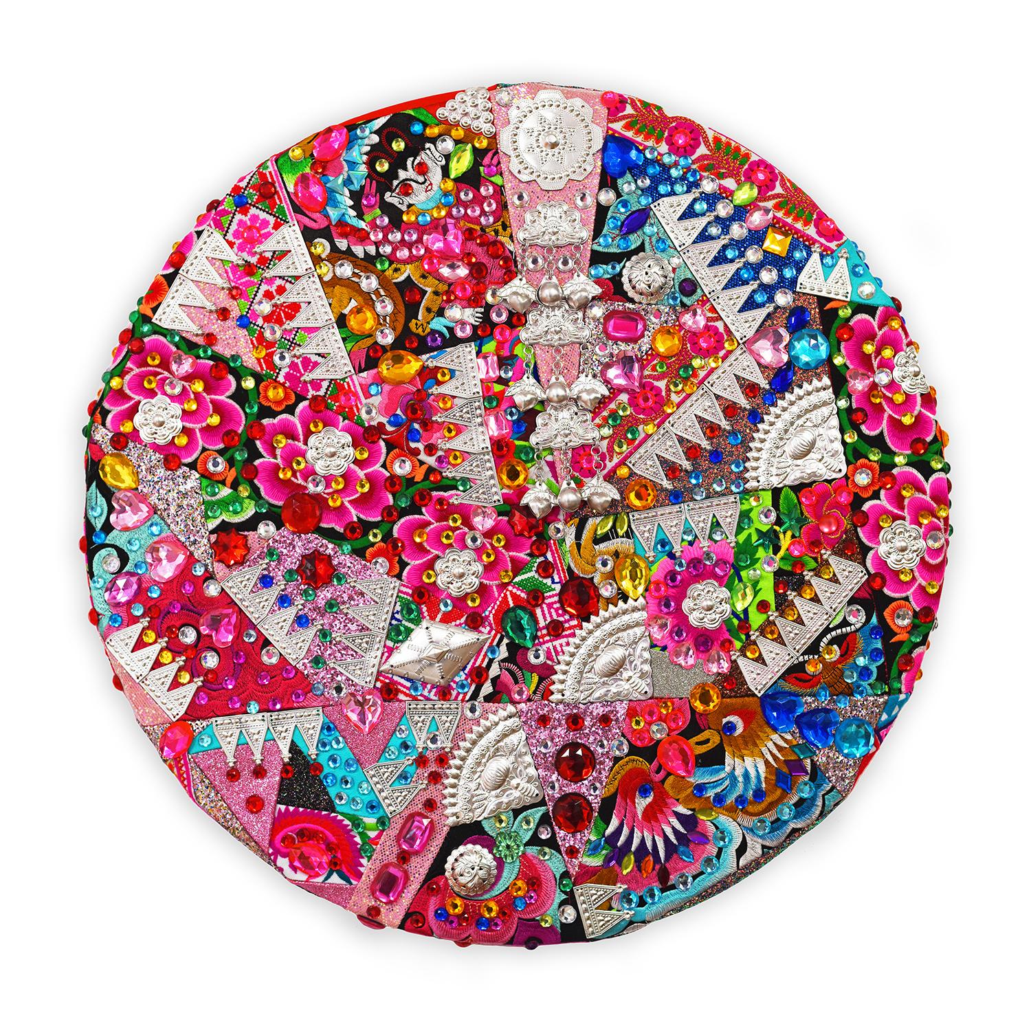 Kwok Mang Ho - Chinese Graffiti Pop Artist Kwok, Mixed Media Collage at ...