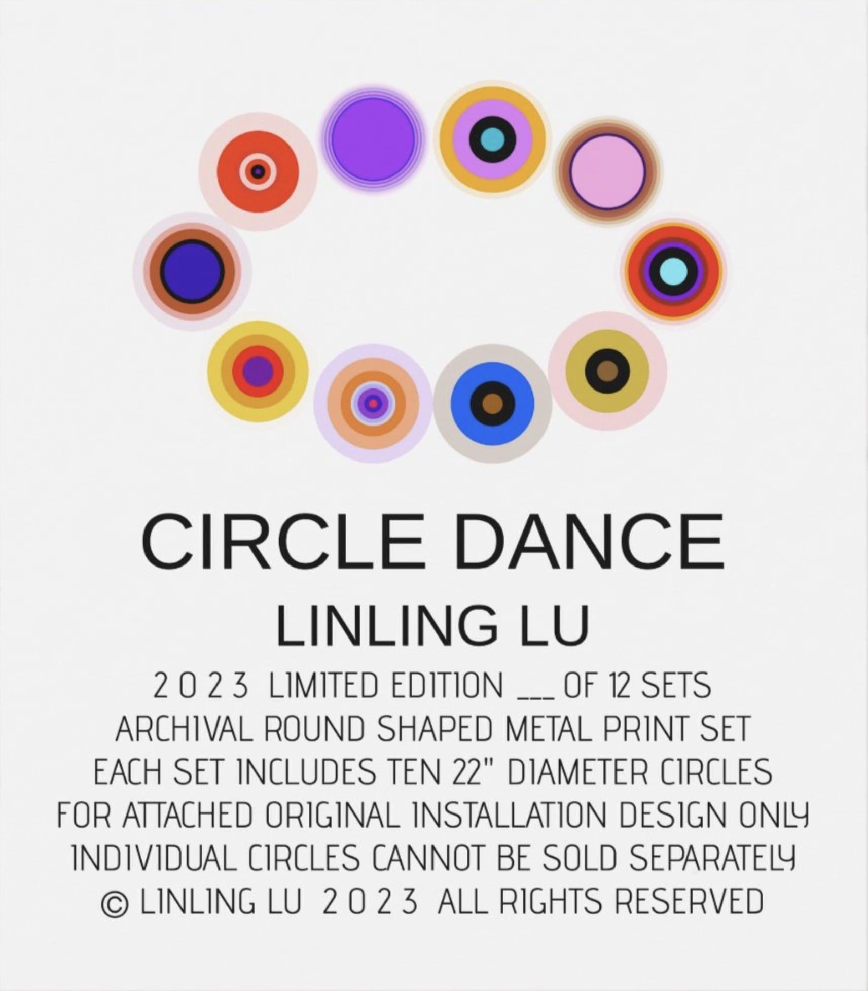 Linling Lu - Circle Dance (22" D Set, limited edition of 12) For Sale at 1stDibs