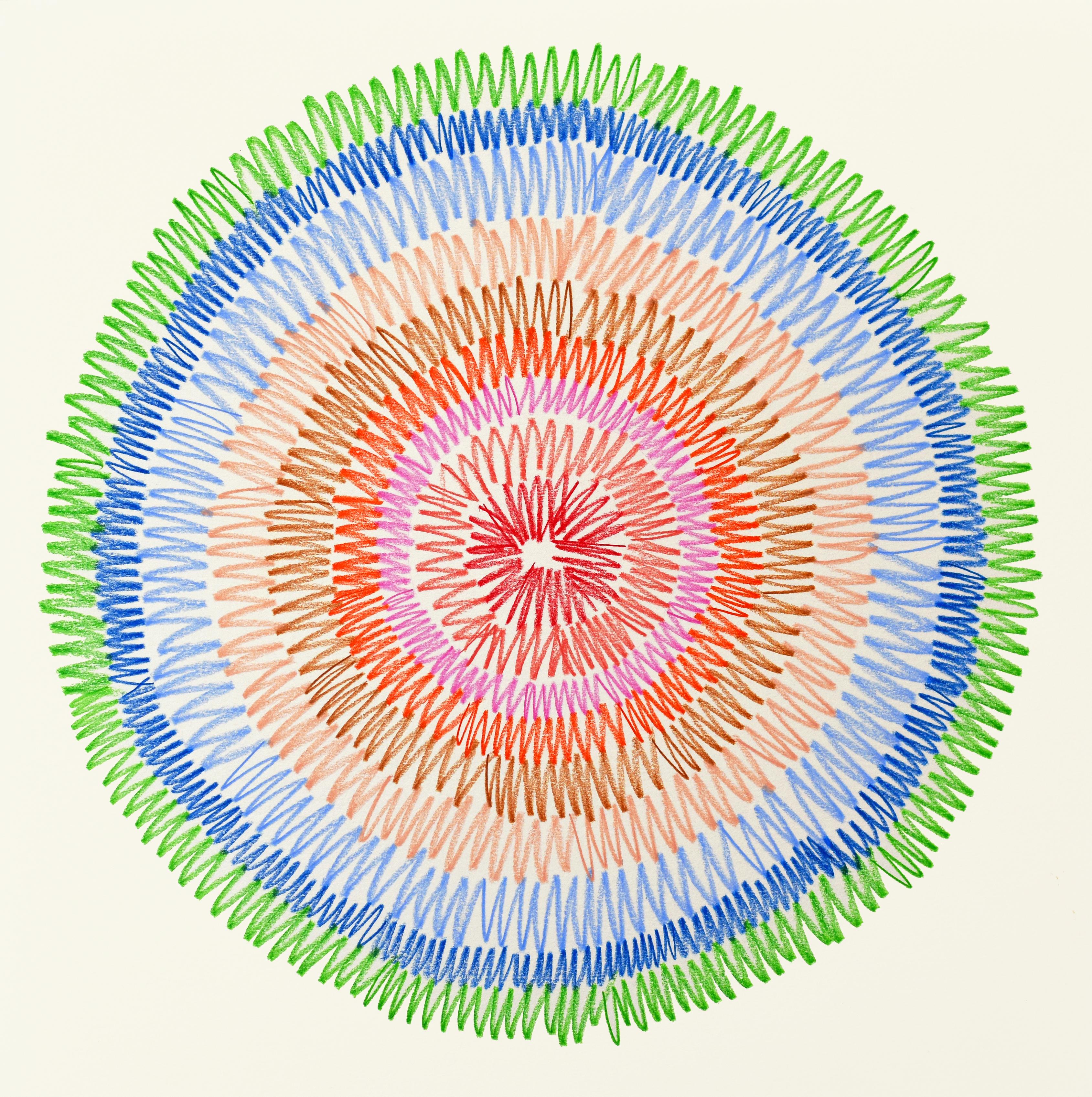 Linling Lu - Study for Circle No.11 For Sale at 1stDibs