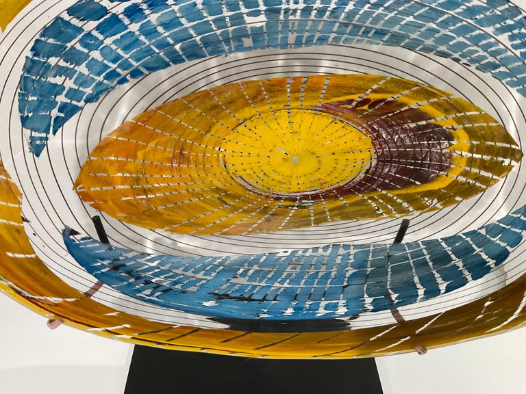 Lino Tagliapietra Large Murano Studio Art Glass Scultpure Signed by the ...