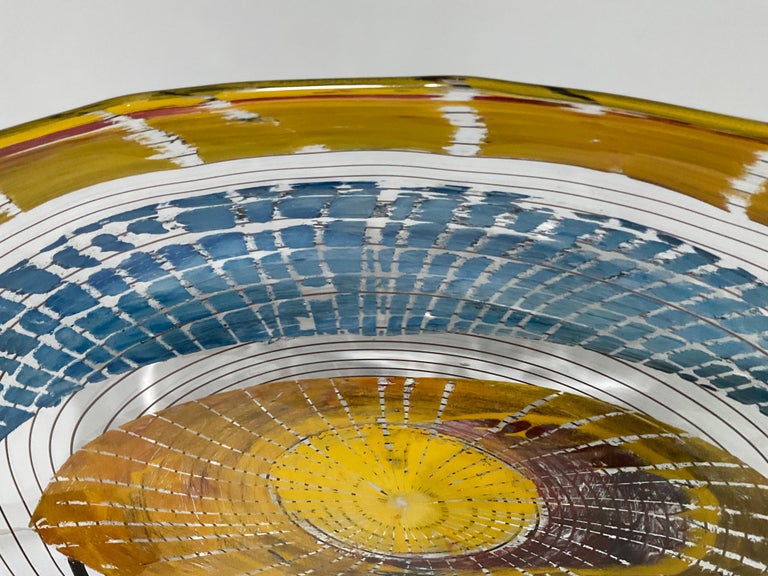 Lino Tagliapietra Large Murano Studio Art Glass Scultpure Signed by the ...
