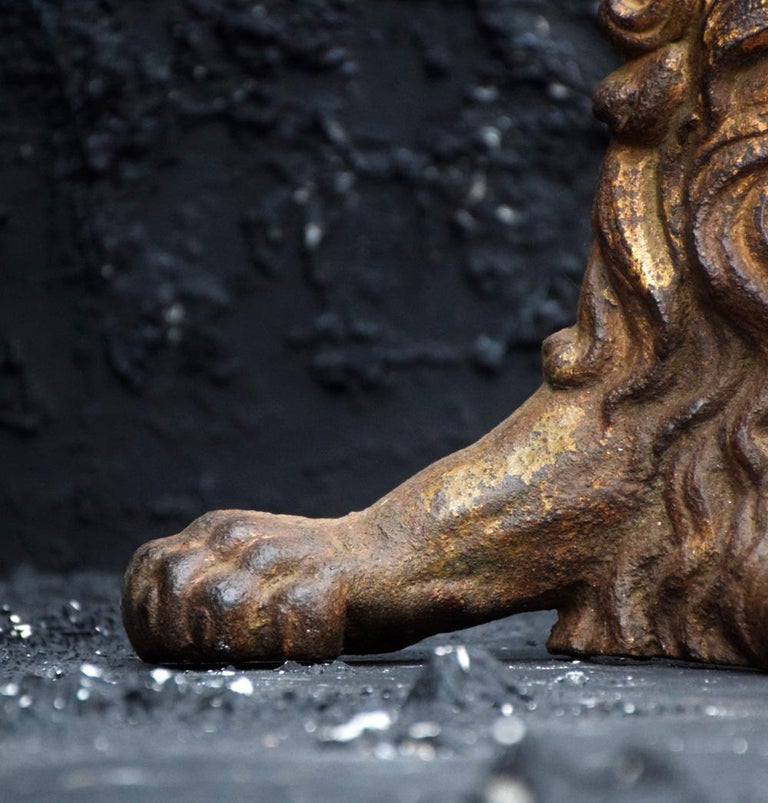 Lion Door Stop, circa 1880 at 1stDibs