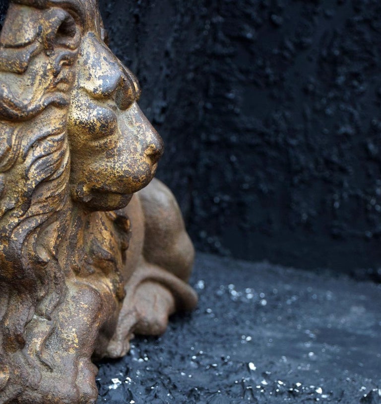 Lion Door Stop, circa 1880 at 1stDibs