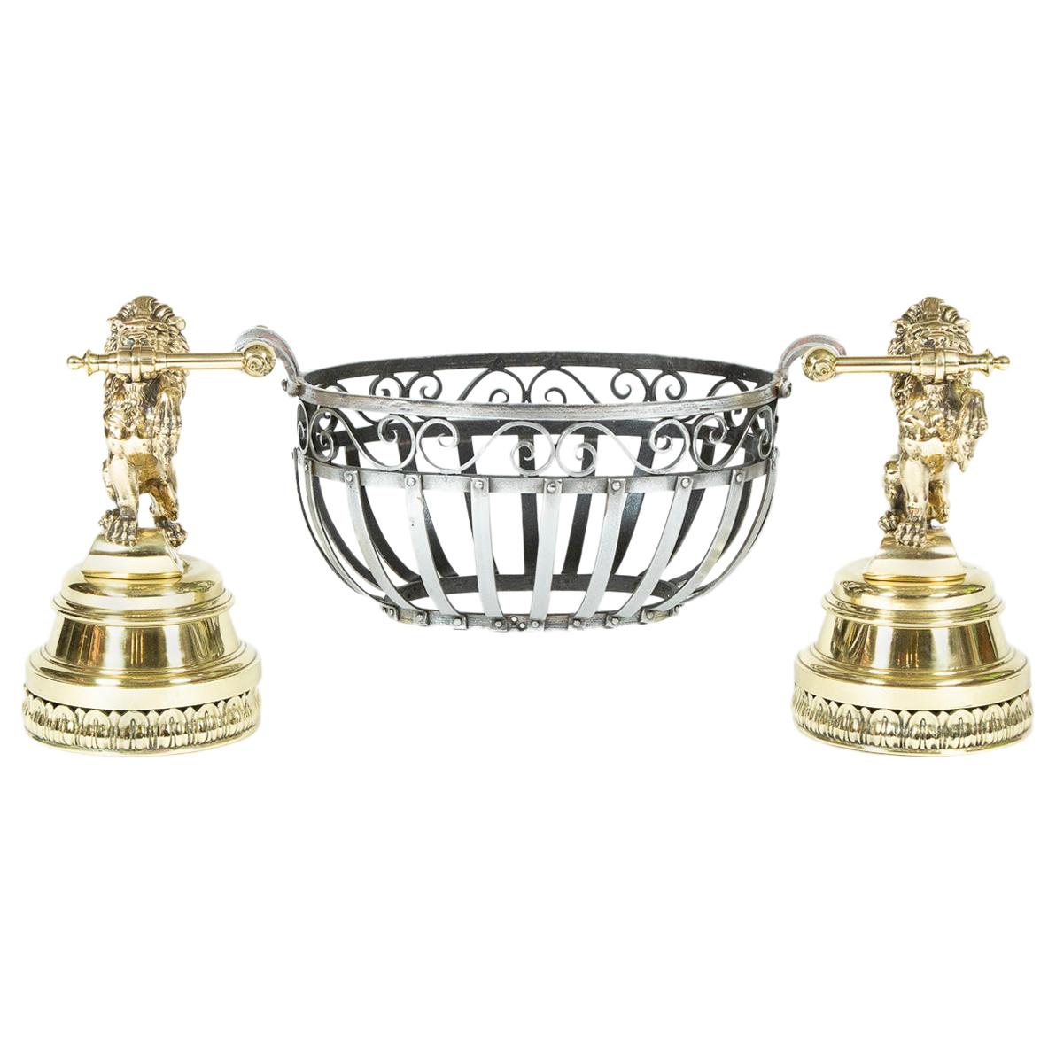 William and Mary Brass Curfew at 1stDibs