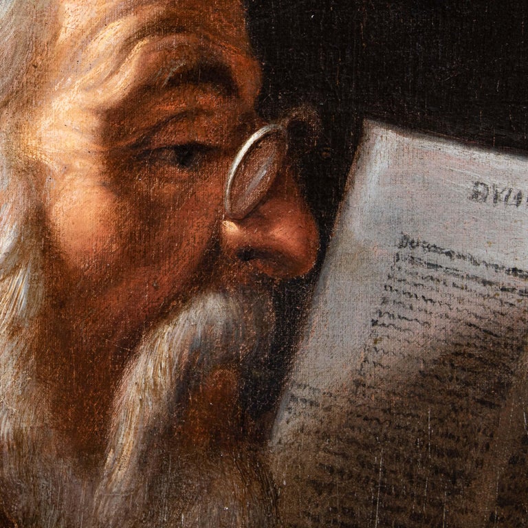 Lionello Spada '1576-1622' San Girolamo Painting Oil on Canvas For Sale ...