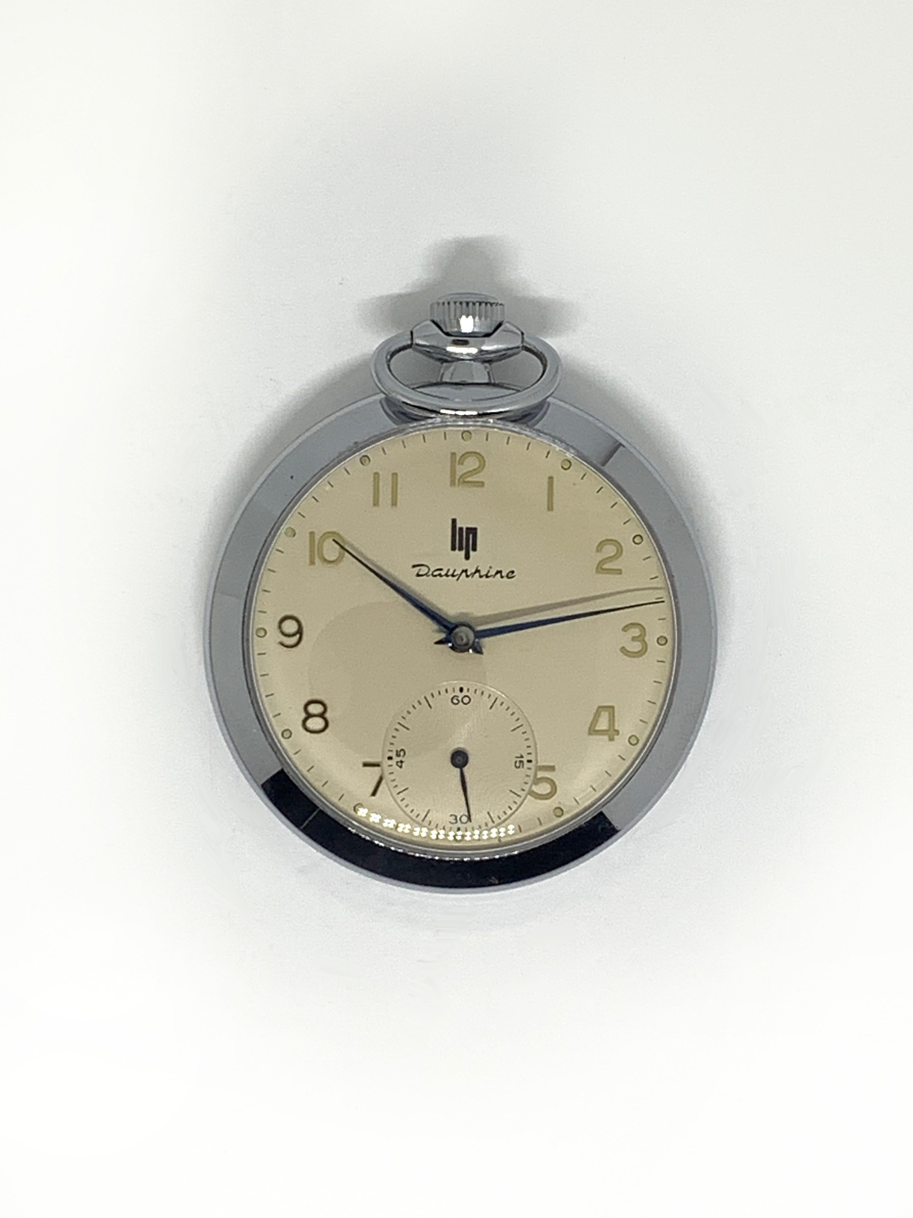 LIP "Dauphine" Pocket Watch at 1stDibs | lip pocket watch, lip dauphine ...