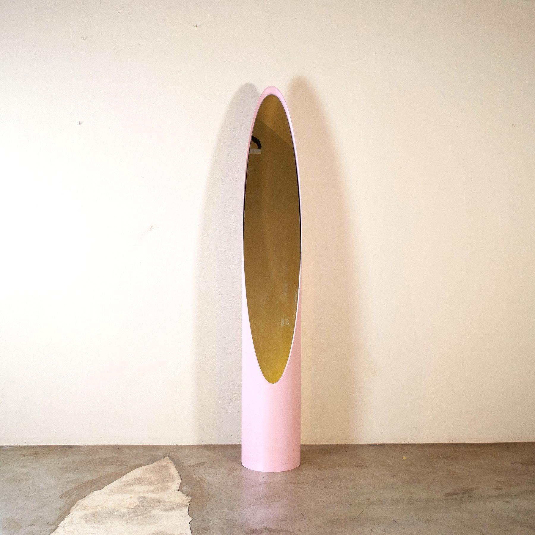 Lipstick Unghia mirror by Rodolfo Bonetto 1960s For Sale at 1stDibs