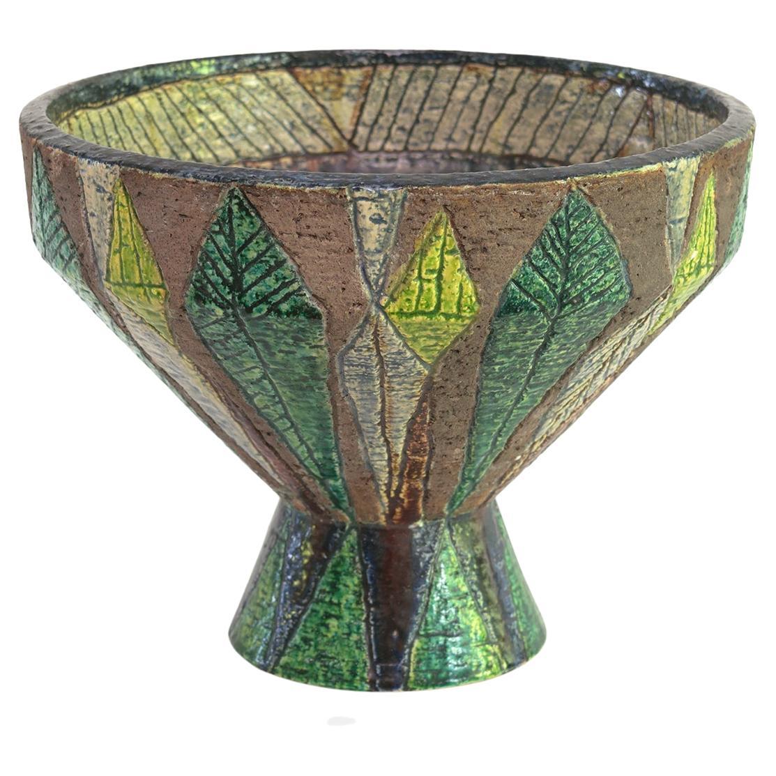 Lis Lundkvist Husberg Unique Ceramic Fish Vase Rorstrand Studio, Sweden ...