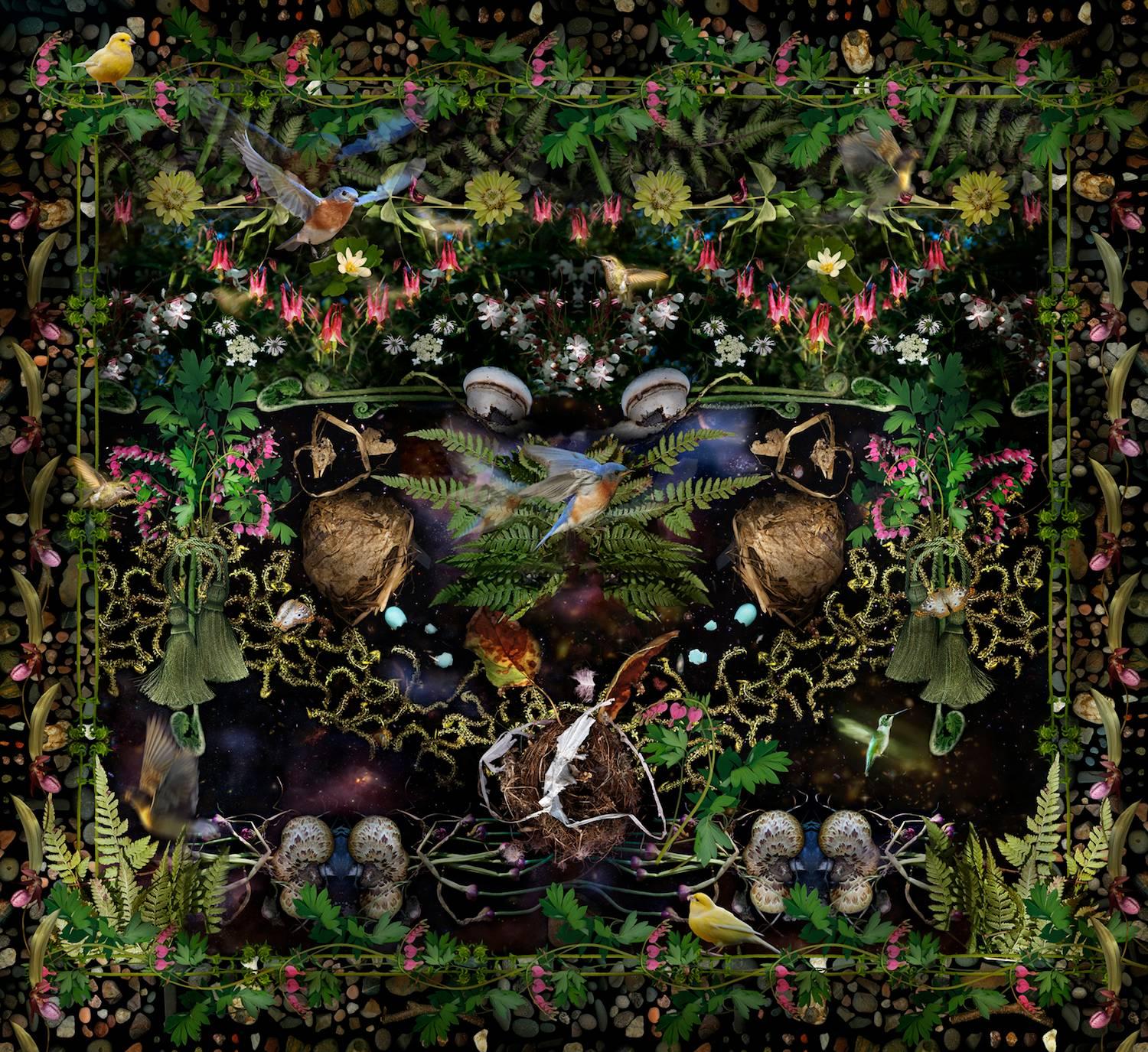 Isabelle Menin - Song for dead heroes #7 - Floral still life landscape ...