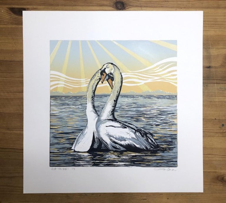 Lisa Benson - Just You And I, Lisa Benson, Limited Edition Print, Swan ...