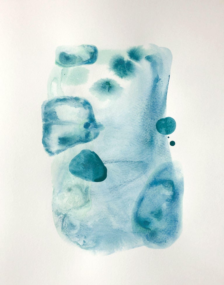 Lisa Bolin - Oceanic 1, Painting, Acrylic on Watercolor Paper For Sale ...