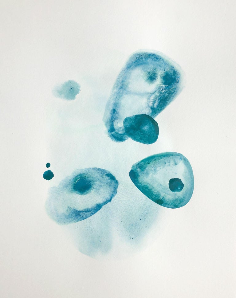 Lisa Bolin - Oceanic 2, Painting, Acrylic on Watercolor Paper For Sale ...
