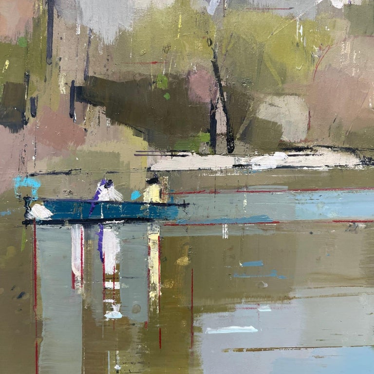 Lisa Breslow - Lisa Breslow "Spring Reverie" - Contemporary Waterscape ...