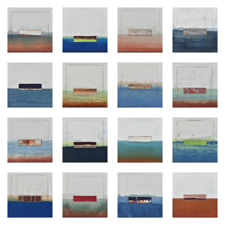 Lisa Carney - Memento, Mixed Media on Canvas For Sale at 1stDibs