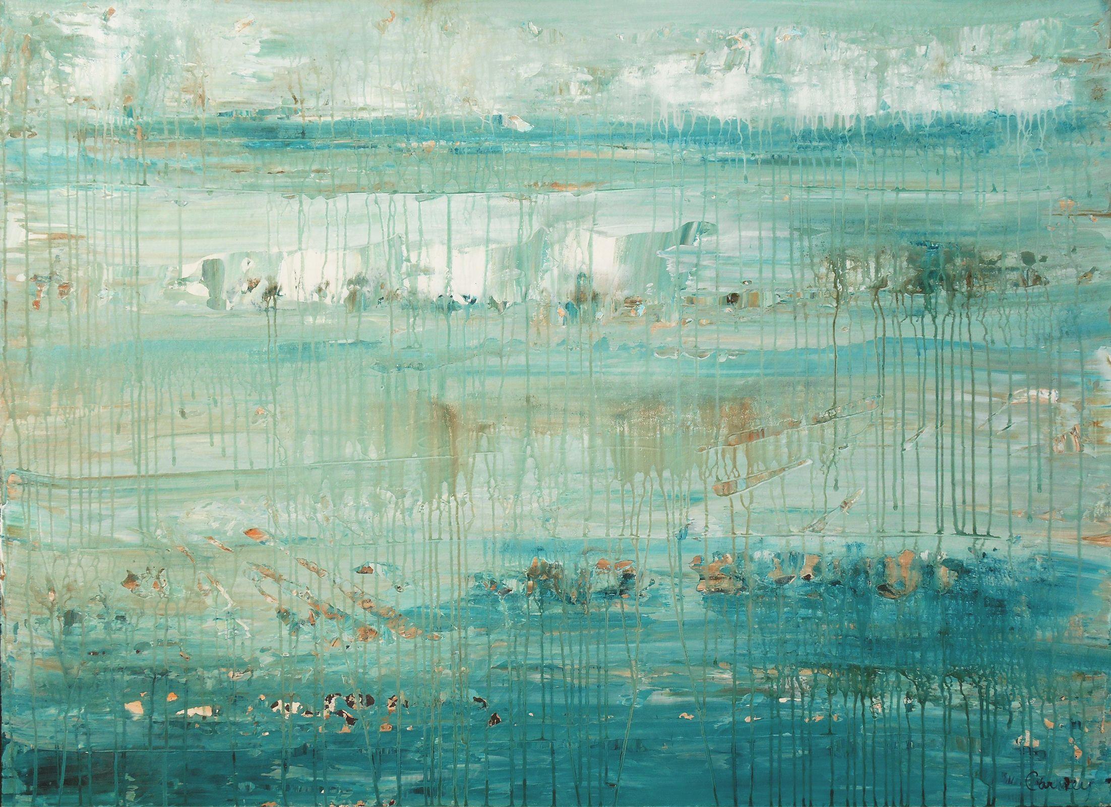 Lisa Carney - Atlantis, Painting, Acrylic on Canvas For Sale at 1stDibs