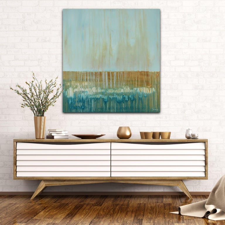 Lisa Carney - Atlantis, Painting, Acrylic on Canvas For Sale at 1stDibs