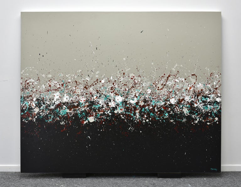 Lisa Carney - Sand Reef, Abstract Painting For Sale at 1stDibs