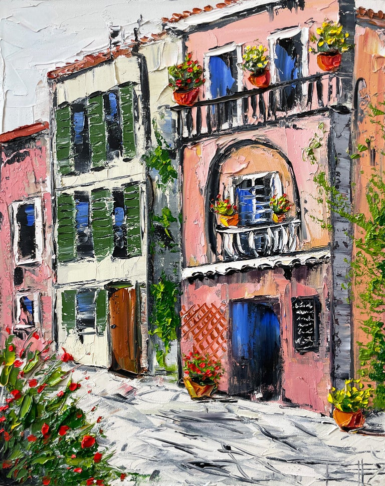 Lisa Elley - In Provence, Oil Painting For Sale at 1stDibs