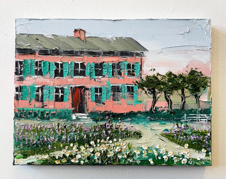 Lisa Elley - Muse of Monet, Oil Painting For Sale at 1stDibs