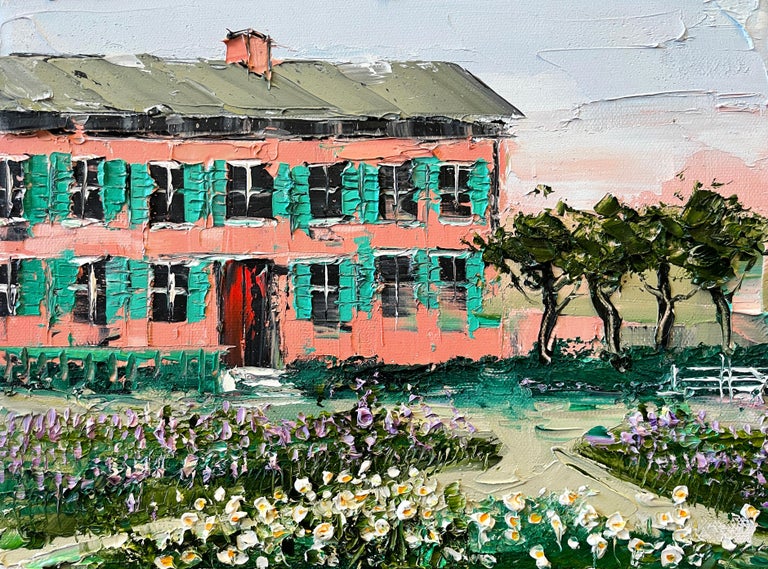 Lisa Elley - Muse of Monet, Oil Painting For Sale at 1stDibs