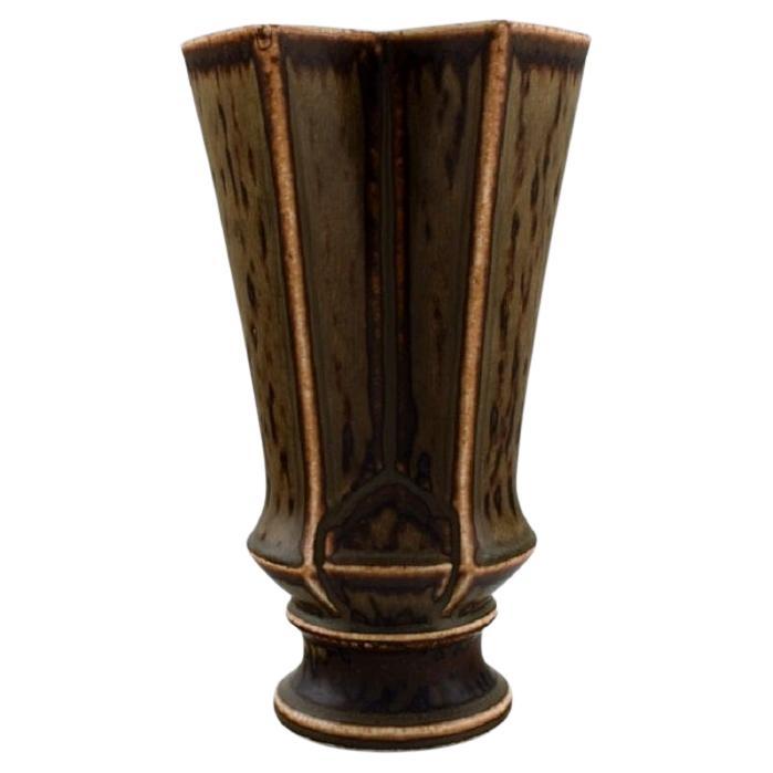 Bing and Grondahl Curved Vase by Lisa Enquist No 5818/1898 For Sale at ...