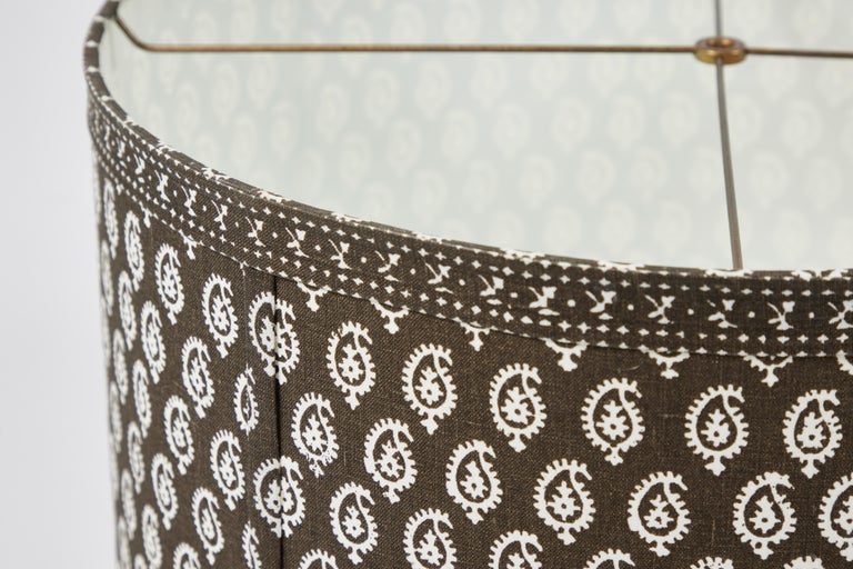 Lisa Fine Patterned Drum Lamp Shade For Sale at 1stDibs