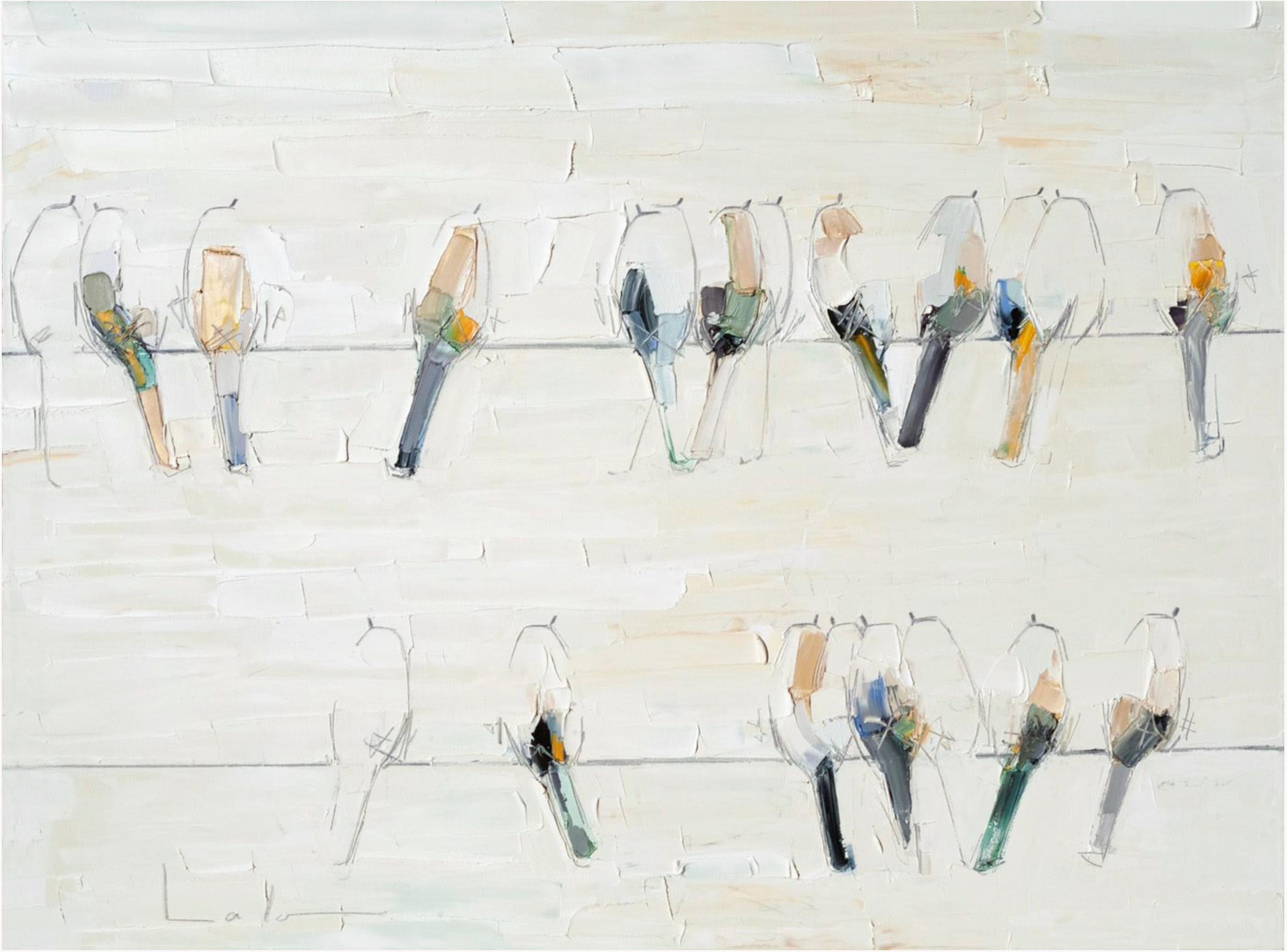 Lisa Lala - Many Ladders at 1stDibs | lisa lala, lala lisa, lisa lala art