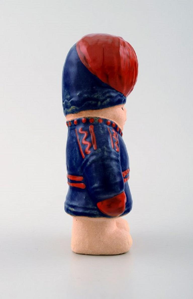 Lisa Larson for Rörstrand/Rorstrand. Stoneware Figure, 'Nils' For Sale ...