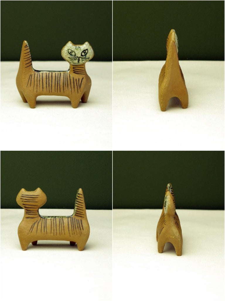 Lisa Larson - Lilla Zoo - Katt - Gustavsberg For Sale at 1stDibs