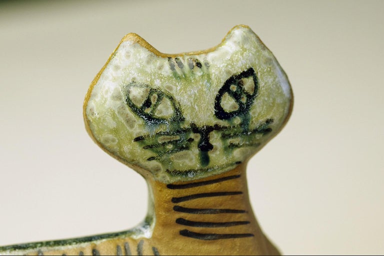 Lisa Larson - Lilla Zoo - Katt - Gustavsberg For Sale at 1stDibs