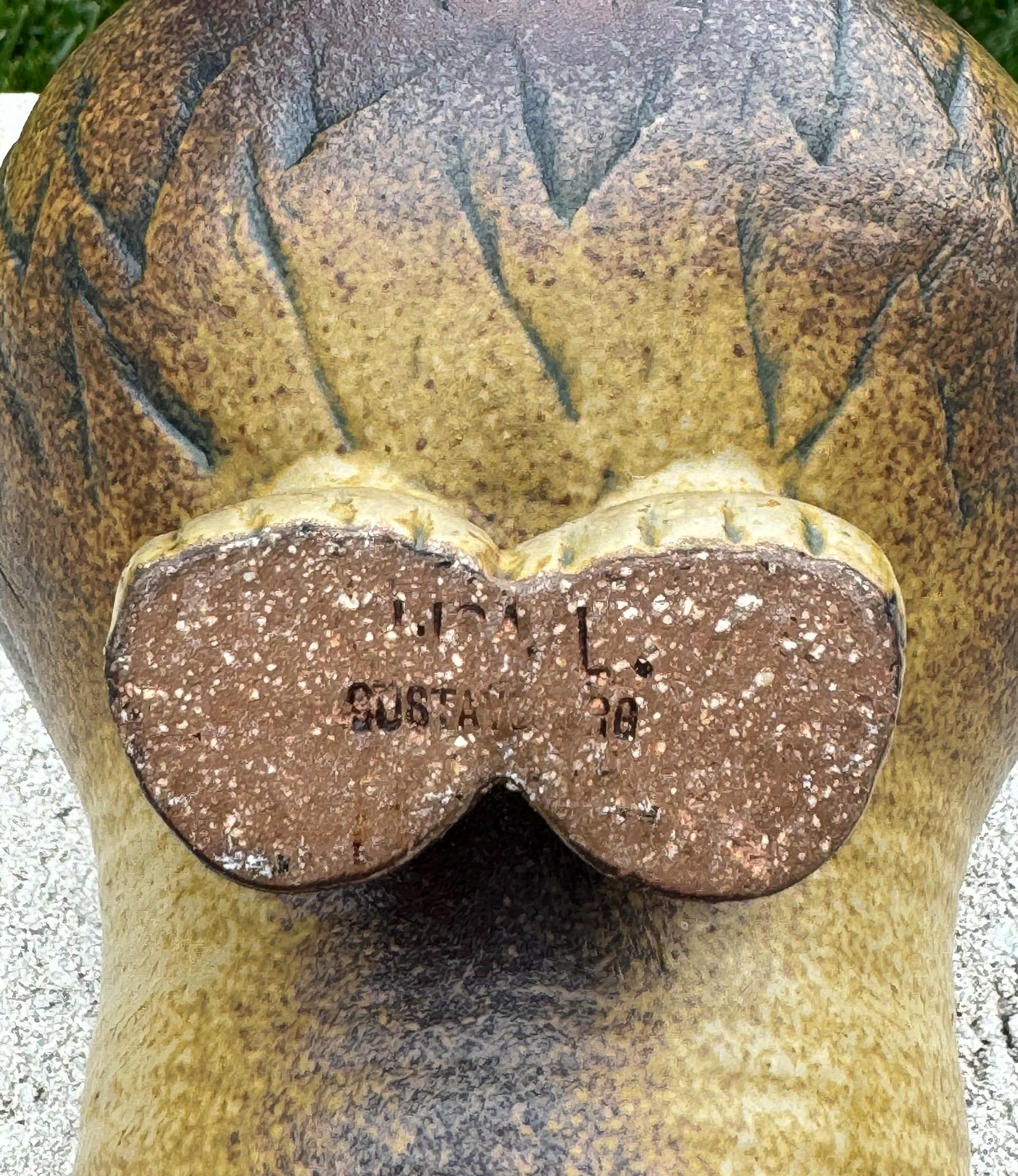 Lisa Larson Studio Ceramic Lion for Gustavsberg, Sweden, 1950's For ...