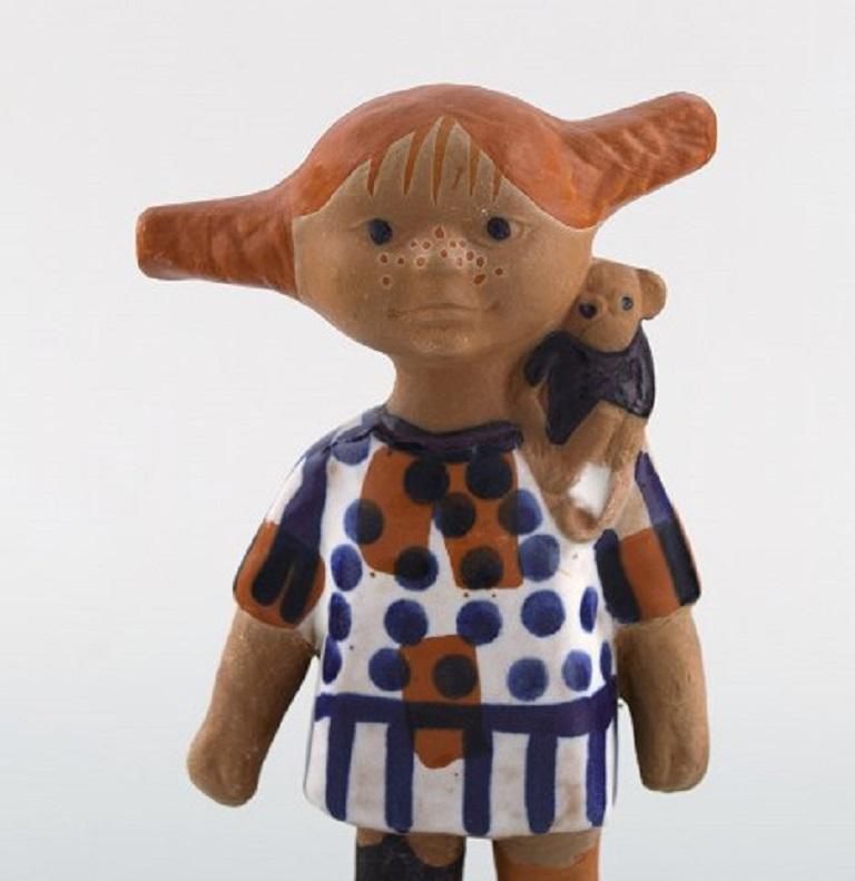 Lisa Larsson, Very Rare Pippi Longstocking Figure, 1970s, Gustavsberg ...