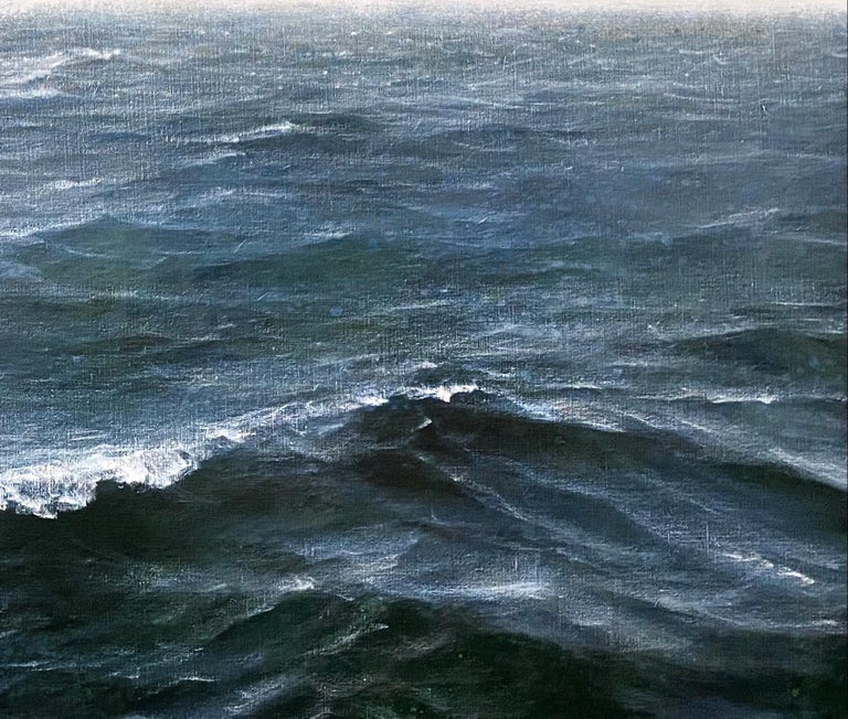 Lisa Lebofsky - ATLANTIC SWELL 13, dark ocean, waves, stormy ...