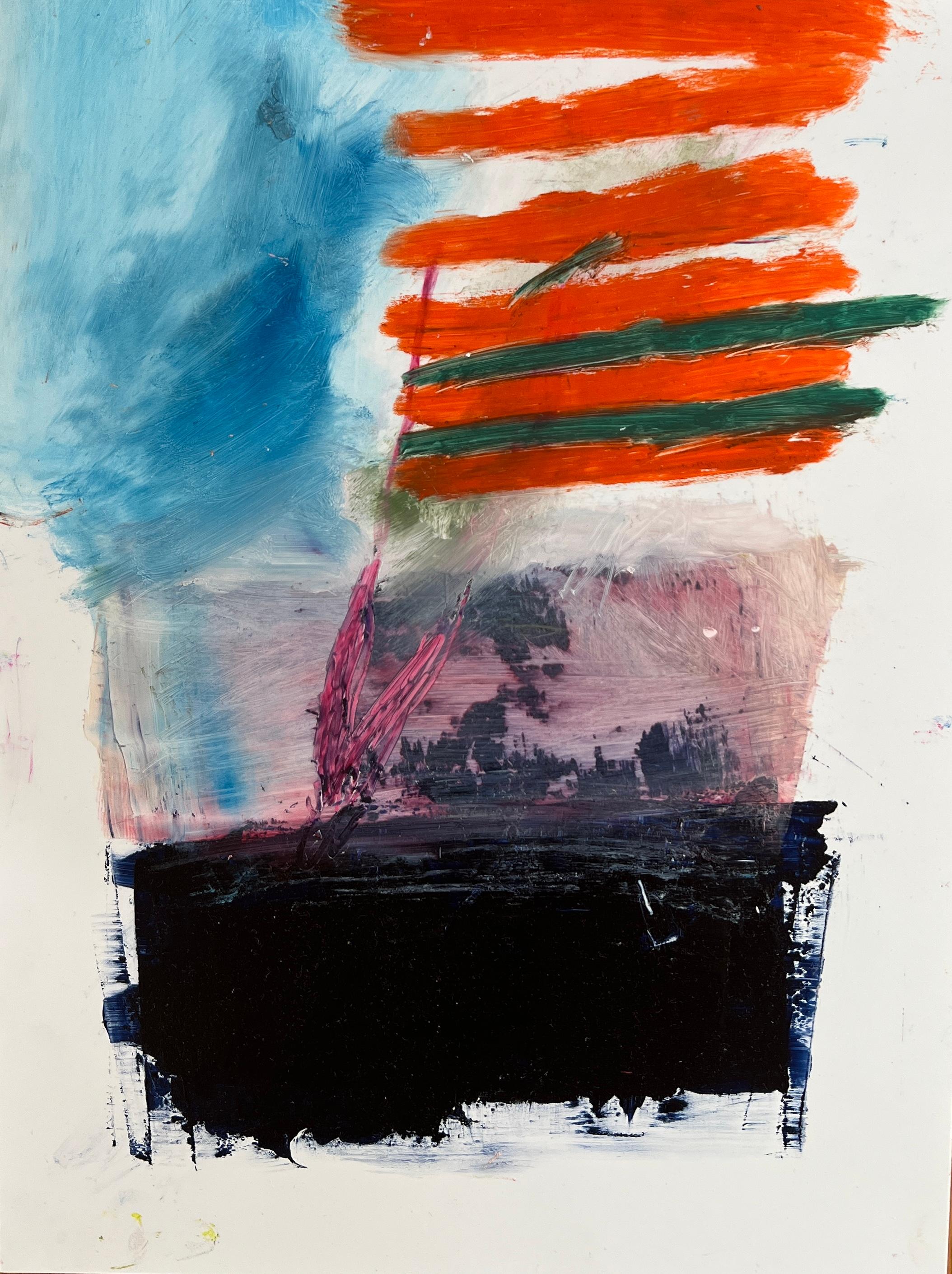 Lisa Lightman - Botanical Three; Collage, graphite on Paper, flower ...