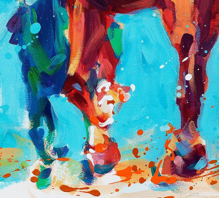 Lisa Palombo - Lisa Palombo, "Secretariat Tremendous Machine" Blue ...