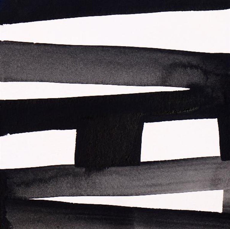 Lisa Petker-Mintz - Black and White 2, acrylic on paper by Lisa Petker ...
