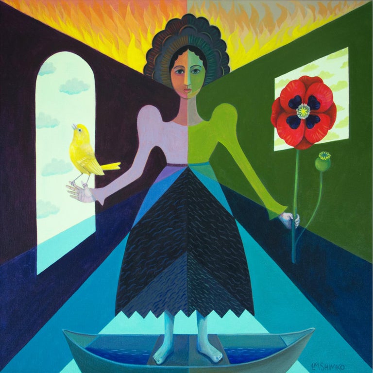 Lisa Shimko - Dream Room Poppy For Sale at 1stDibs