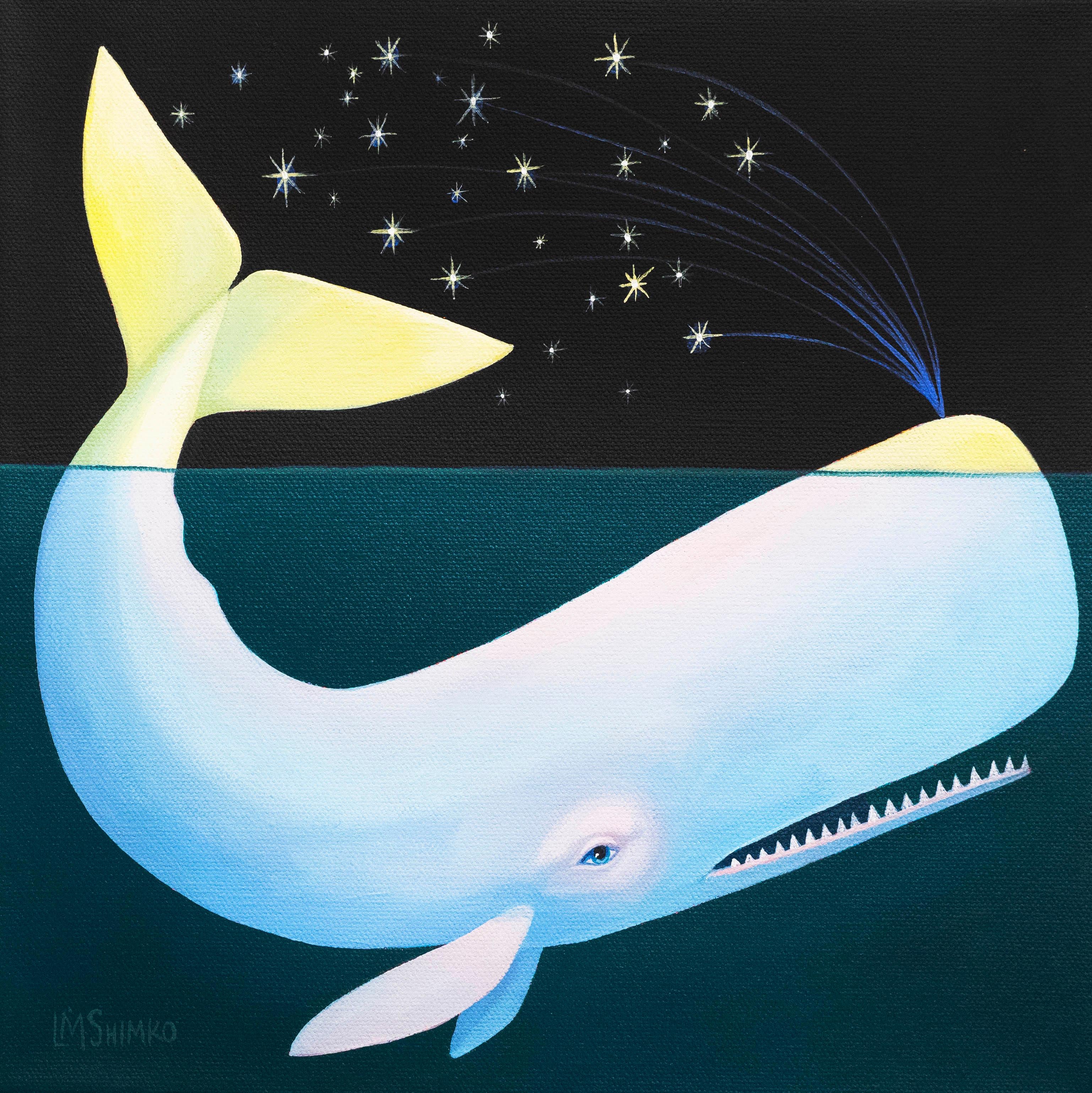 Lisa Shimko - Ballena nocturna en venta en 1stDibs