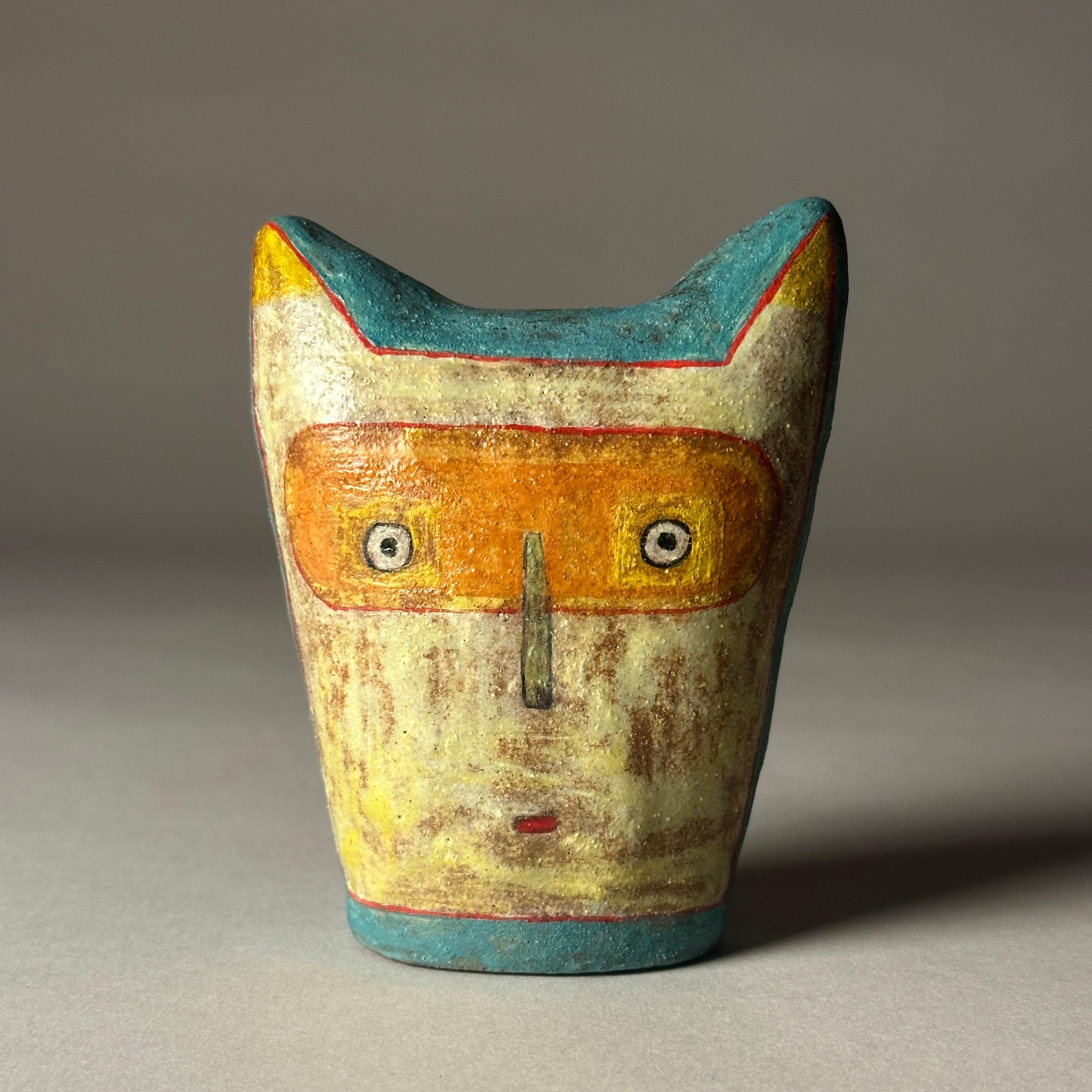 Lisa Smith - Face Jar 16 For Sale at 1stDibs