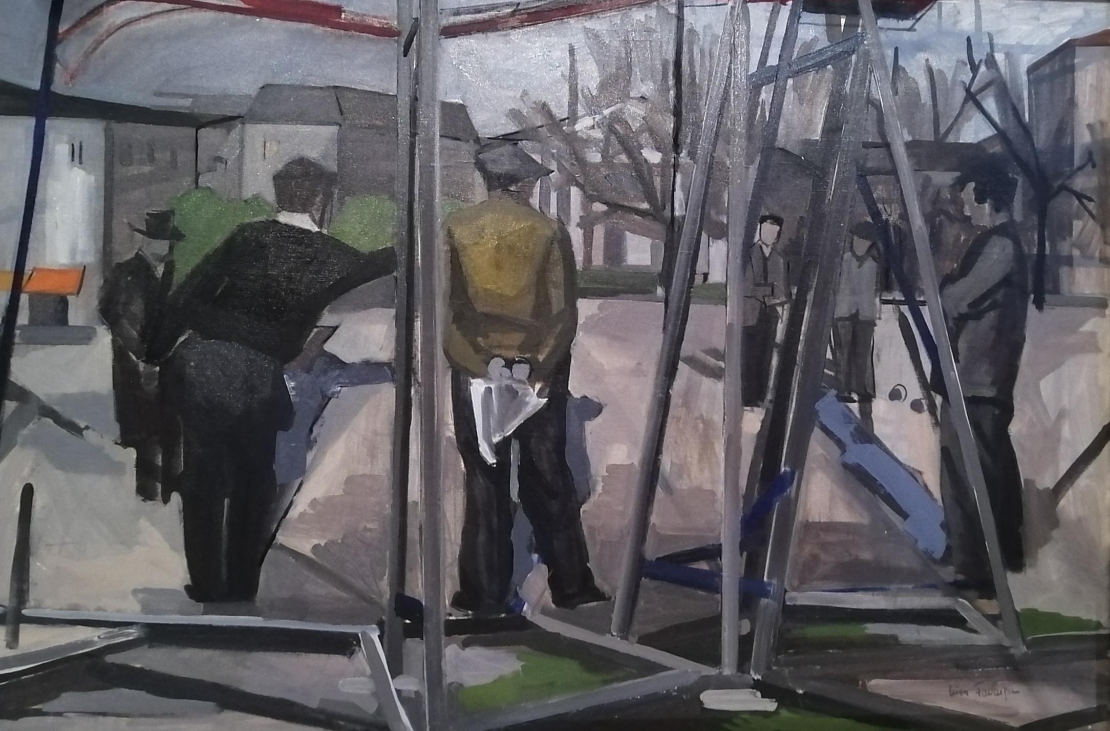 Lison Favarger - Grisaille For Sale at 1stDibs