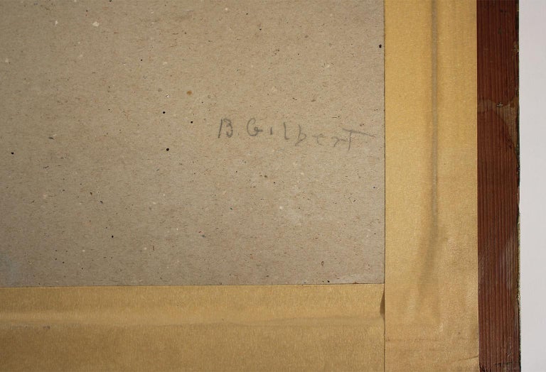 Listed California Artist Bess Gilbert Oil Painting San Diego Harbor ...