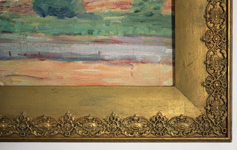 Listed San Diego Artist Bess Gilbert Impressionist Plein Air Oil ...