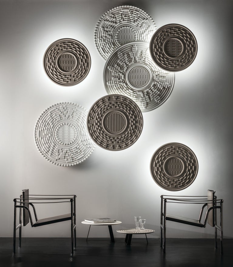LITHEA/Corbulas 60 Wall Light in Three-Dimensional Stone Panel by ...