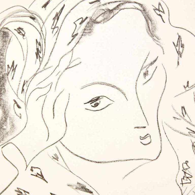 Lithograph after Original Matisse Drawing For Sale at 1stDibs