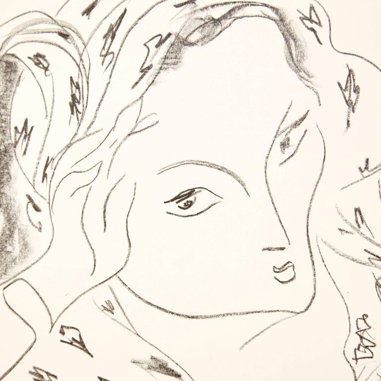 Lithograph after Original Matisse Drawing For Sale at 1stDibs