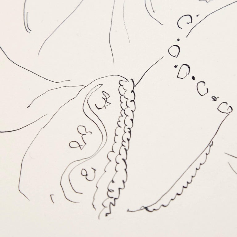 Lithograph after Original Matisse Drawing For Sale at 1stDibs