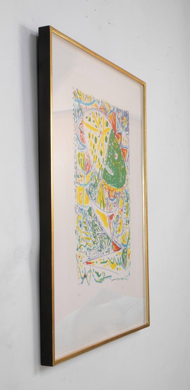 Lithograph in Colors Composition by Egill Jacobsen For Sale at 1stDibs
